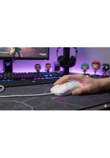 G907 Rgb Gaming Mouse Usb Kablolu Oyuncu Mouse G907 Beyaz Fiyatları ve ...