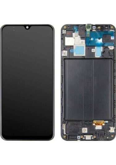 Samsung Uyumlu Galaxy A30 (Sm-A305F) Full Çıtalı Lcd Ekran Siyah ...