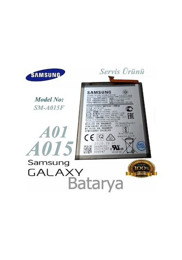 Samsung Galaxy A01 A015 Sm-A015F Batarya Ql-1695 Servis Ürünü Ba ...