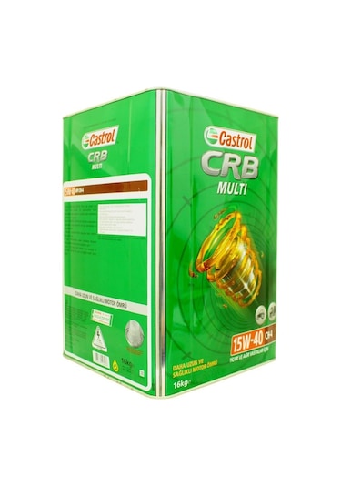 Castrol CRB Multi 15W-40 CH-4 Motor Yağı 16 KG 16 KG Fiyatları ve ...