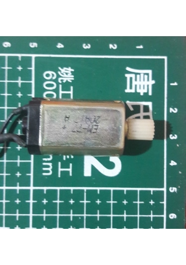 EM-77 Japon DC 9-24V DC Motor - Plastik Dişli Fiyatları ve Özellikleri