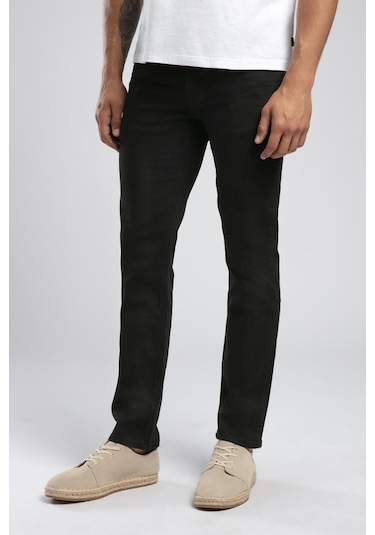 Marco Normal Bel Dar Kesim Düz Paça Siyah Erkek Jean Pantolon-19456 ...
