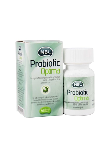 Nbl Nbl Probiotic Optima 30 Çiğneme Tableti Fiyatları ve Özellikleri