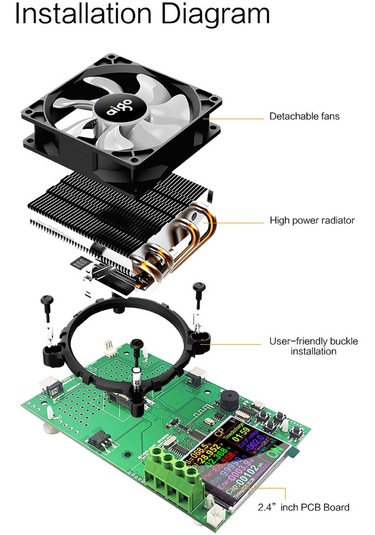 Dl24 Pcb Kurulu-dıy Pcb Kurulu 4 Tel 1000 W Usb Test Cihazı Elektronik ...