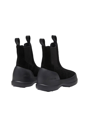 N001 Black Bot Kadın 80d2480050-n001 Moon Boot Luna Chelsea Suede Black ...