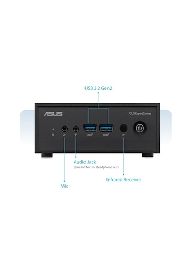 Asus PN42-SN0285AV-ATL8 N100 16 GB 128 GB M.2 SSD W11P Mini Pc ...