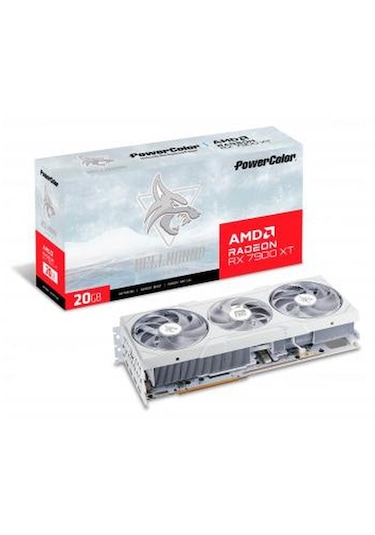 Powercolor AMD Hellhound Spectral White RX7900XT 20G-L/OC/WHITE 20 GB ...