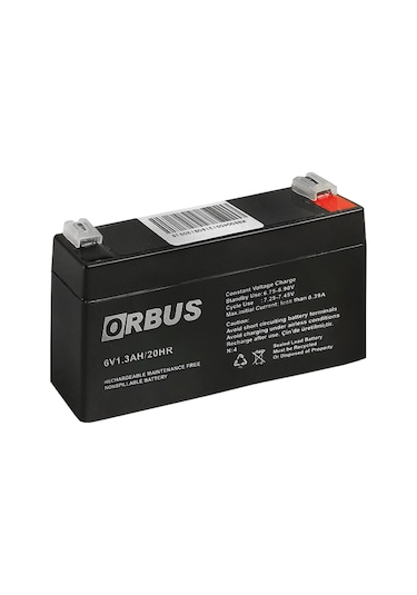 Orbus 6v 1.3 Ah Kuru Akü Fiyatları ve Özellikleri