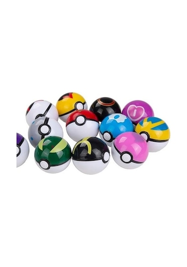 Unicomlifeerp 12 Adet / Takım Pokemon Oyuncaklar Poke Topu Cep Canavar ...