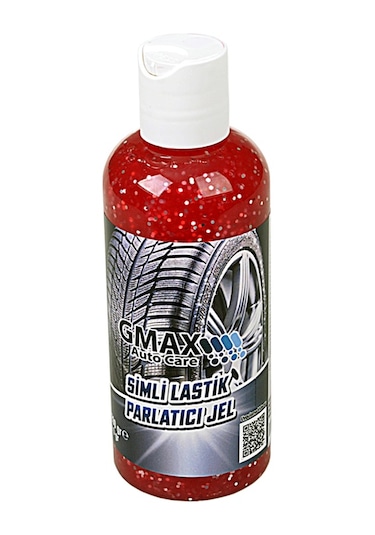 Gmax Gold Serisi Lastik Parlatma Jeli Simli Lastik Parlatıcı Jel 200ml ...