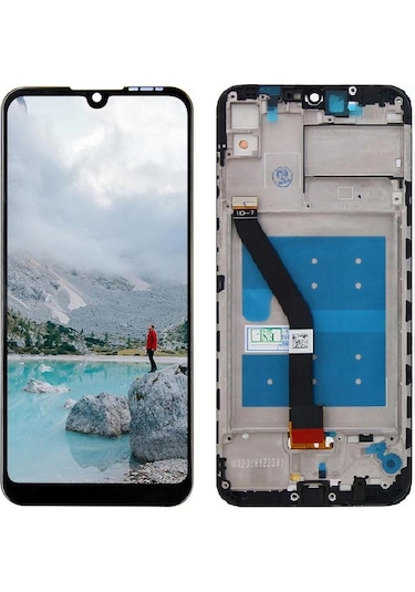 Huawei Y6 2019 İle Uyumlu Lcd Ekran Dokunmatik Çıtalı Beyaz Fiyatları ...