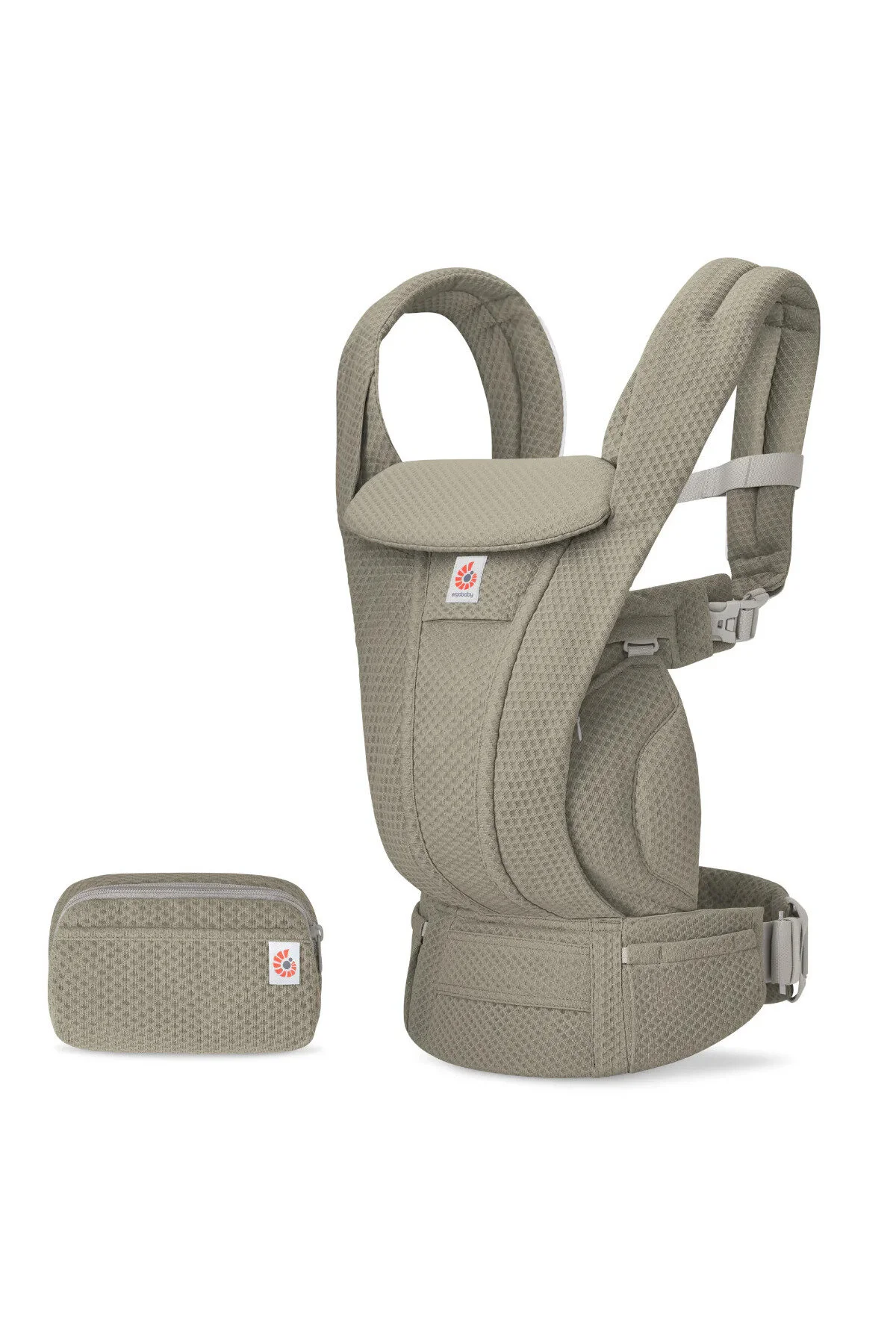 Ergobaby Omni Deluxe Mesh Soft Olive , 4 Farklı Taşıma Pozisyonlu ...