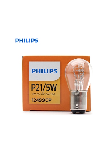 Philips 12V P21-5W Sinyal Ampulu 1016 10 Adet 12499 Cp Standar ...