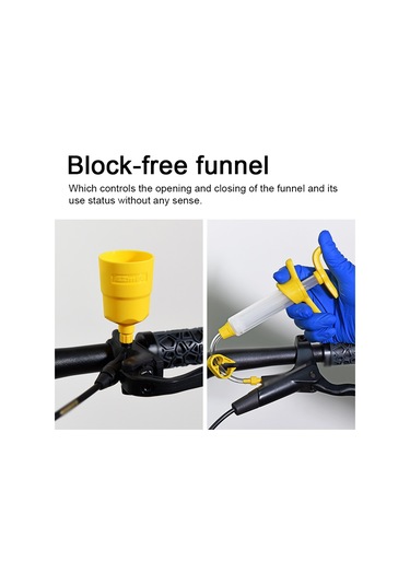 Geeroyoo Bisiklet Fren Yağı Değiştirme Aracı, Metal Ve Plastik Bağlantı ...