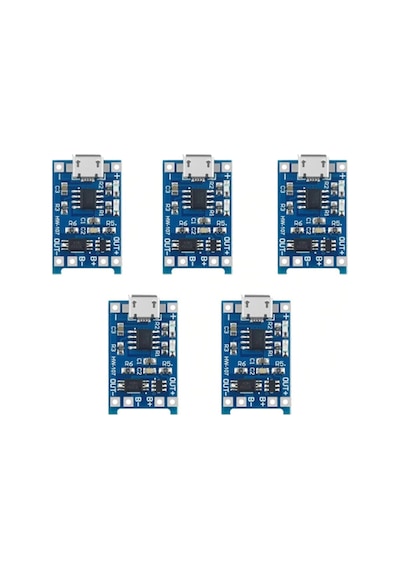 5Li Micro Usb Tp4056 Bms 5v 1a Korumalı Lityum Pil Şarj Devresi P ...