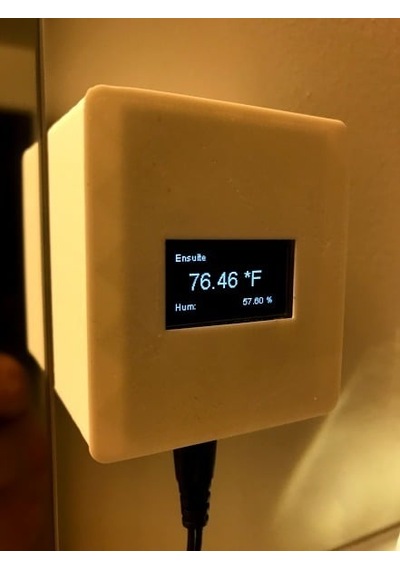 Byr Kube - Esp8266 Nodemcu Dht22 Yerel/uzak Oled Sıcaklığı/nem Sensörü ...