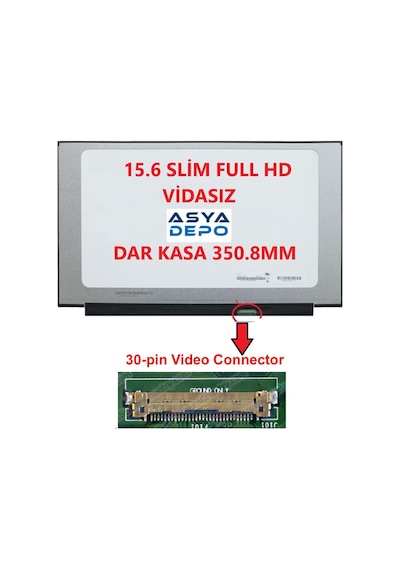 Nv156Fhm-N4C V8.0 Ekran 15.6 Slim 30 Pin Ips Fiyatları ve Özellikleri