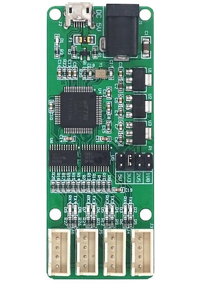 Ftdı Ft4232hl Usb To 4 Kanal Ttl Uart Çevirici Modül Rs232 Seri Port ...