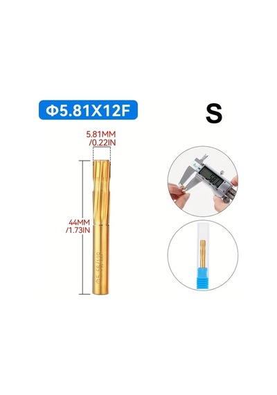 Xuweiwei S 12 Yuvalı Basmalı Kademeli Rayba Çift Bıçaklı Hassas Metal ...