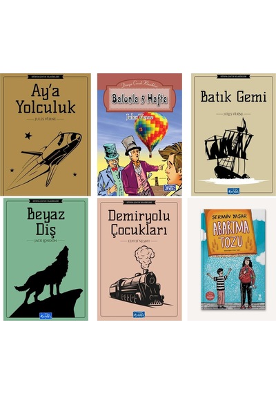 Parıltı Yayınları Ortaokul 6 Kitap Set Ve Şermin Yaşar Abartma Tozu ...
