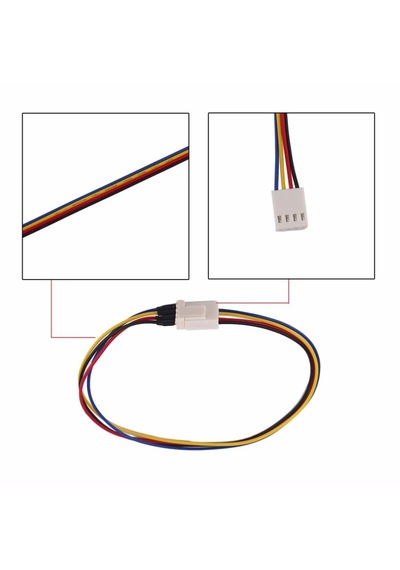 40 cm. 4 Pin Kasa Fanı Sys Fan CPU Kablosu Uzatma Uzatıcı Kablo ...