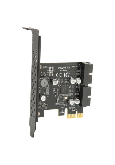 Moveevo Pcıe 1x'den Usb 3.2 Gen1'e Çevirici Kart - 2 Adet 19pın Ön ...