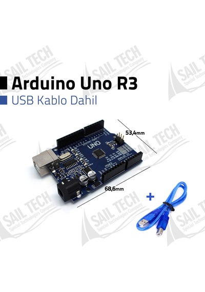 Arduino Uno R3 - CH340 + USB Kablo Fiyatları ve Özellikleri