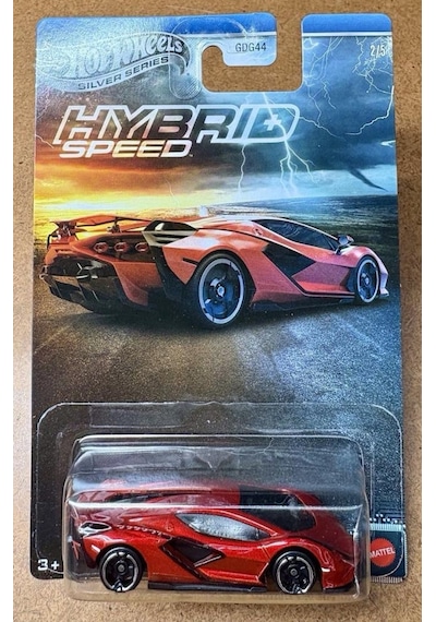 Hot Wheels Silver Series Hybrid Speed Lamborghini Sian Fkp 37 1/64 ...