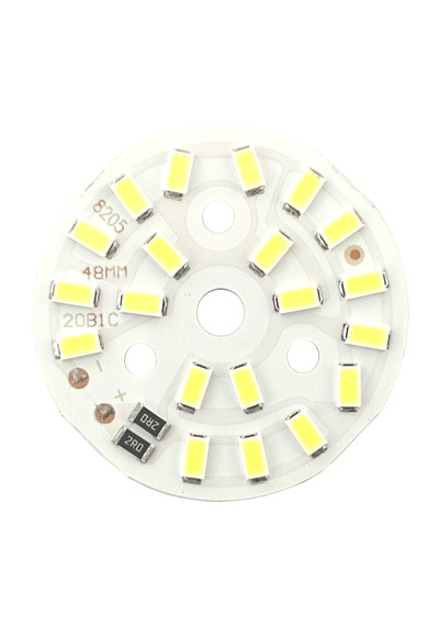 5730 5V 10W 48 MM Beyaz Led Modül Aluminyum Pcb 20 Led Lamba Aydınlatma ...