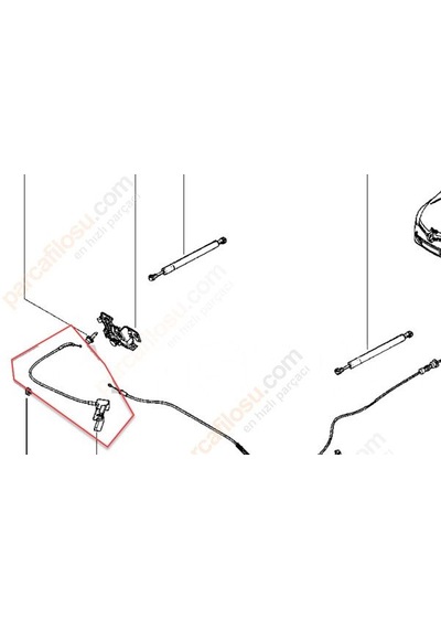 Renault Captur Ön Kaput Kilit [] (656231342R) Fiyatları ve Özellikleri
