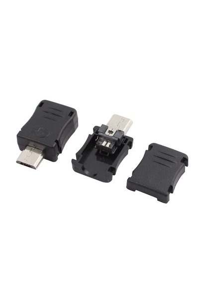 3 Pin Mikro USB Konnektör - 3 Pin Micro USB Konnektör - 10 Adet ...