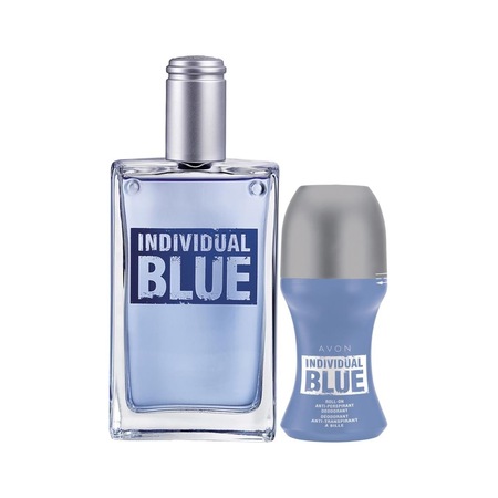 Avon Individual Blue Erkek Parfüm EDT 100 ML + Roll-on 50 ML - OnuAl ...