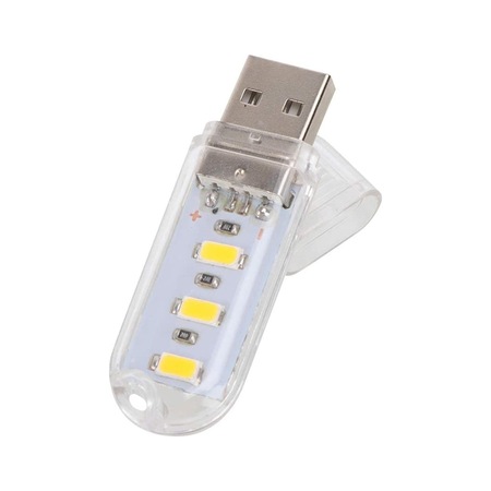 Taşınabilir Mini USB 3 LED GünIşığı Lamba 5730 SMD Kamp Stick Led ...