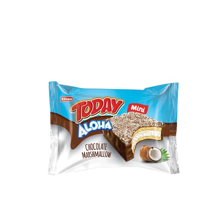 Elvan Today Aloha Mini Hindistan Cevizli Marshmallowlu 24 x 20 G ...