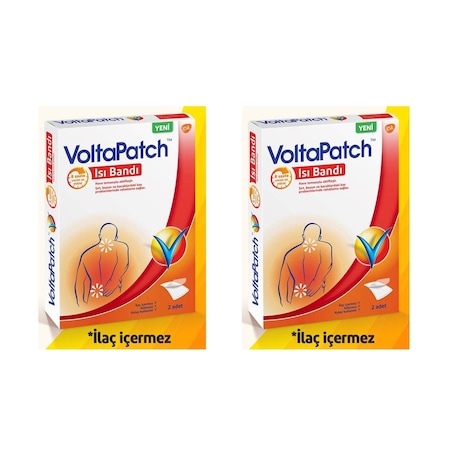 Voltapatch Isı Bandı 2 x 2 Adet - OnuAl Fiyat Arşivi