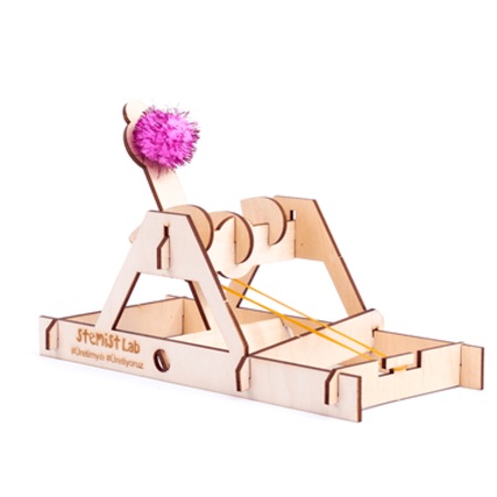 Ahşap Mancınık (Katapult) Yapımı Stem Eğitim Seti Fiyatları ve Özellikleri