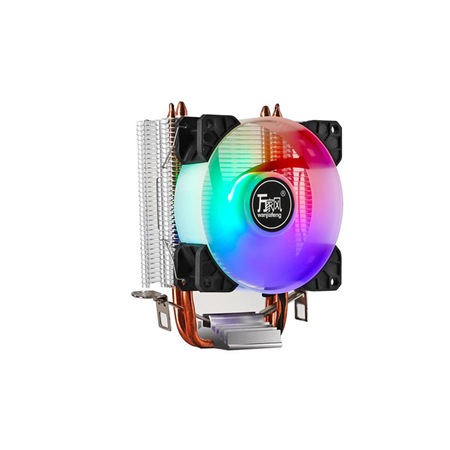 Intel Lga 1156 Bakır Cpu Fan - Rgb Rainbow Masaüstü İşlemci Fanı ...