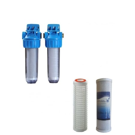 Şebeke Modeli Su Arıtma Cihazı 2 Li Model Klor Tortu Tutucu Cihaz ...