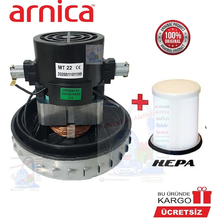 Arnica Tayfun-Jumbo-Damla Orijinal Süpürge Motoru +Filtre Fiyatları ve ...