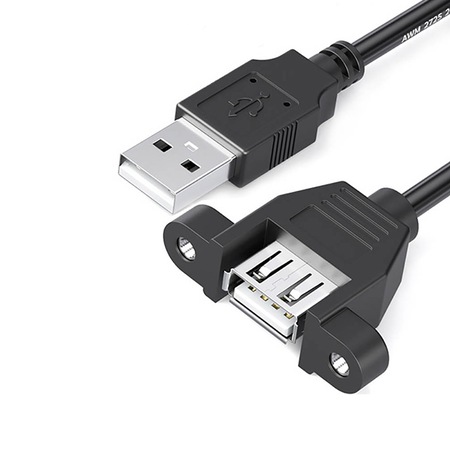 usb 2.0 dişi erkek panel tipi montaj tipi usb kablo 1m Fiyatları ve ...