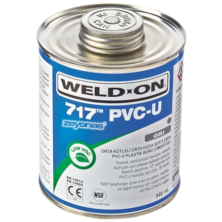 Weld-on 717 Pvc-u Gri 1000 Gr. - n11.com