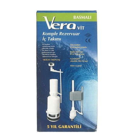 Veravit Vera Basmalı Tek Kademeli Klozet Rezervuar İç Takım Fiyatları ...