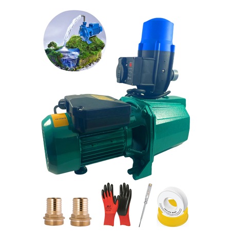 Deko Paslanmaz Jetmax Motor Otomatik Paket Hidrofor Su Pompası1Hp ...
