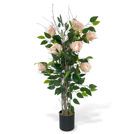 Yapay Ağaç Pembe Gül Ağacı 90cm Doğal Salex Dallı Fiyatları ve Özellikleri