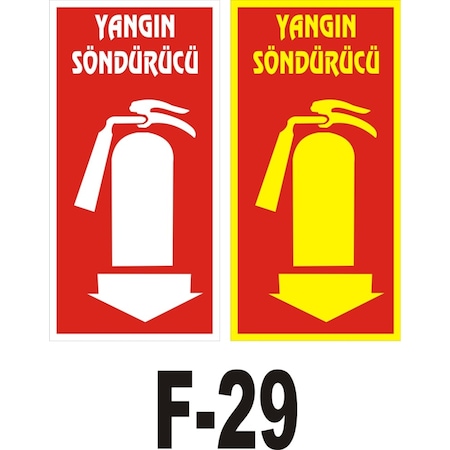 Fosforlu & Düz Levha Ysc Levhası Yangın Söndürme Cihazı Burada ...