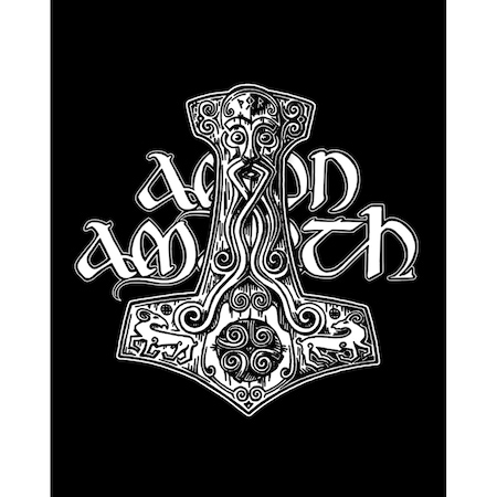 Amon Amarth Thor Hammer Büyük Sırt Patch Yama Fiyatları ve Özellikleri