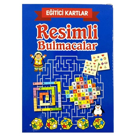 Resimli Bulmacalar Eğitici Kartlar - Etkinlik Kartları Fiyatları ve ...