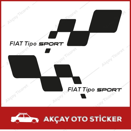 Fiat Tipo Sticker (Takım Set) Tipo Sport Sticker Tipo Arma Sticke ...