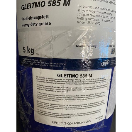 Fuchs Gleitmo 585 M 5 KG Fiyatları ve Özellikleri