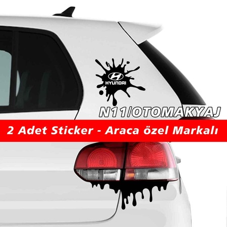 Hyundai Atos Sticker 2Adet Kapı Far Tampon Bagaj Stickerı Fiyatları ve ...